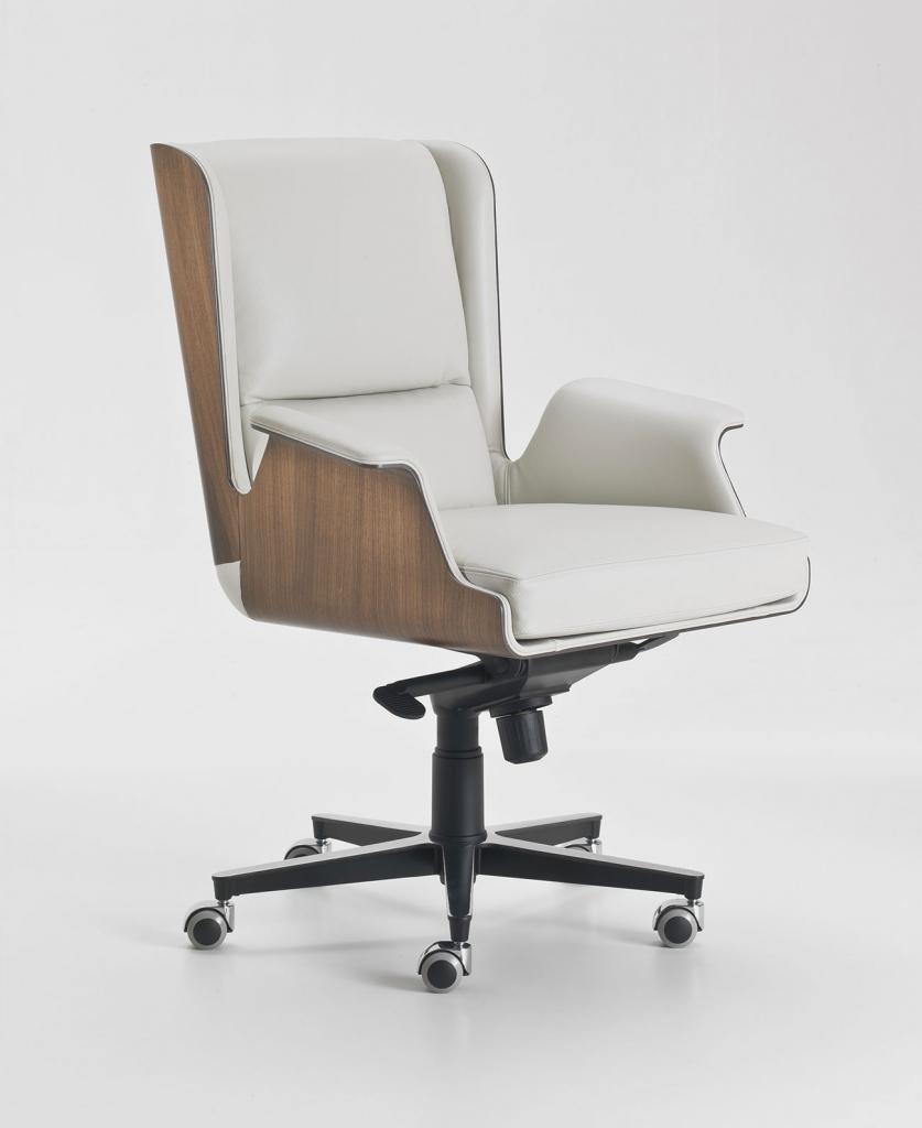 Garbo Swivel Conference Room Luxury Office Armchair | Shop Online - Italy Dream Design