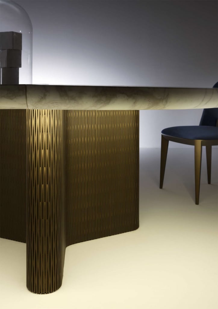 Infinity round marble table - Shop Online | Italy Dream Design