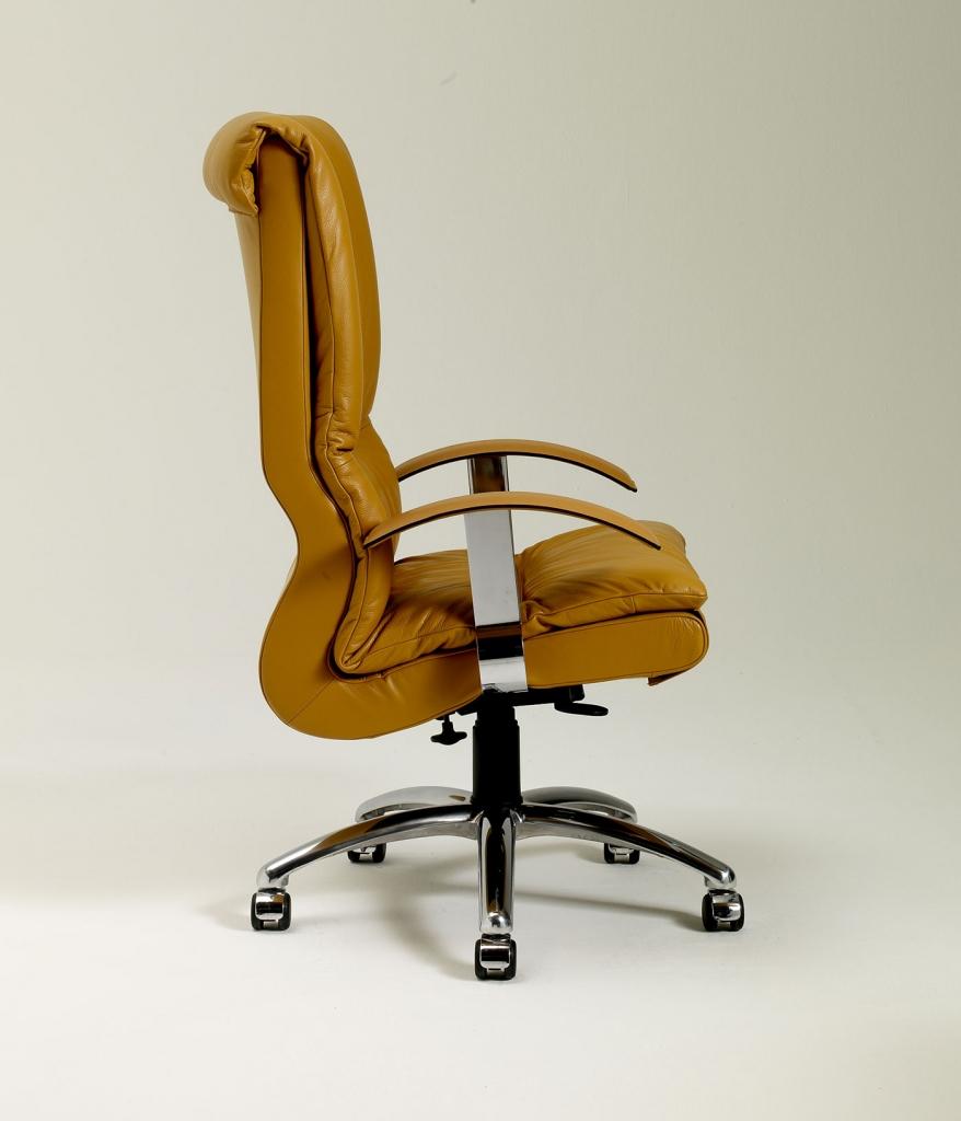 Lux Swivel Executive Office Leather Armchair | Shop Online - Italy ...