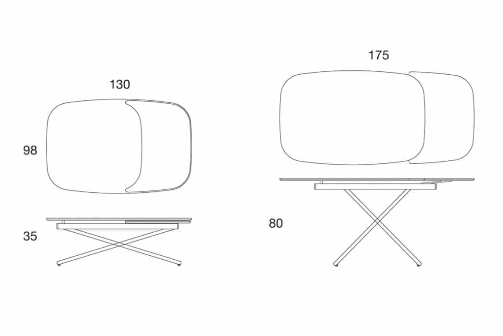 Place Multi-Use Coffee to Dining Table | Shop Online - Italy Dream Design