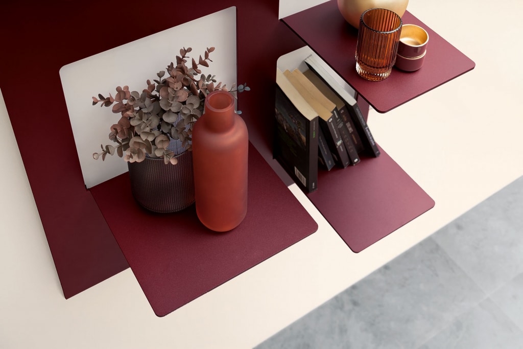 Plane wall bookcase - Shop Online | Italy Dream Design