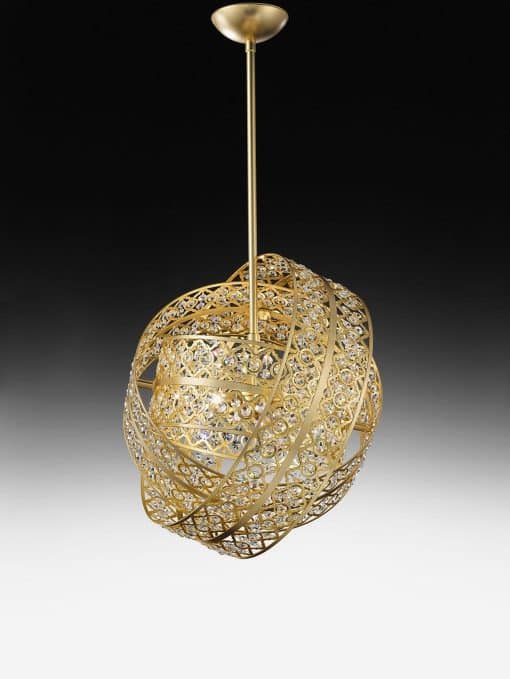 Star metal pendant light | di lusso Made in Italy | Italy Dream Design
